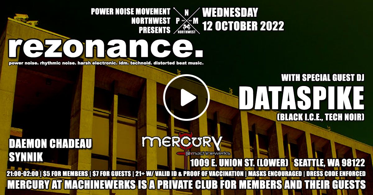 Rezonance Mix October By Dj Daemon Chadeau Mixcloud