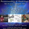 Paranormalities & Ponderings Radio featuring Luann Joly - EVP & Audio ...