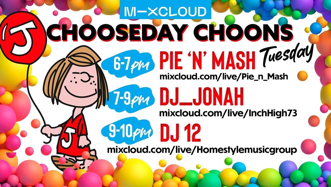 Chooseday Choons DJ_Jonah Birthday Special by InchHigh73 #CCC #HSM | Mixcloud