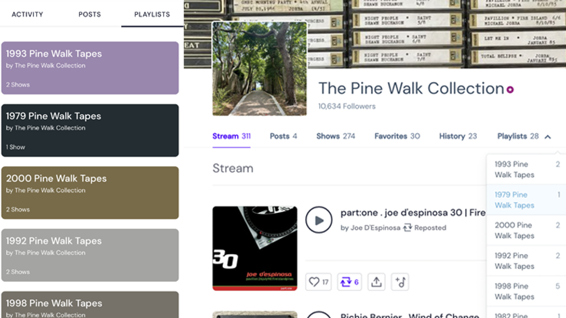 A new way to browse the collection—by year! by The Pine Walk Collection | Mixcloud