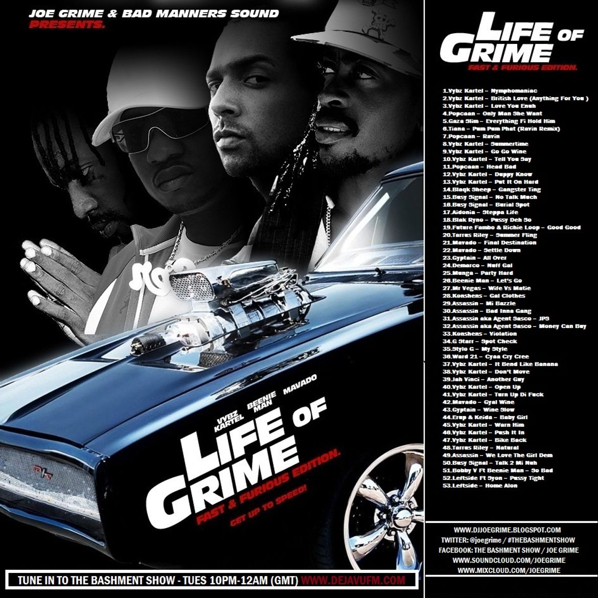 Life of Grime - Fast & Furious Edition by Joe grime | Mixcloud