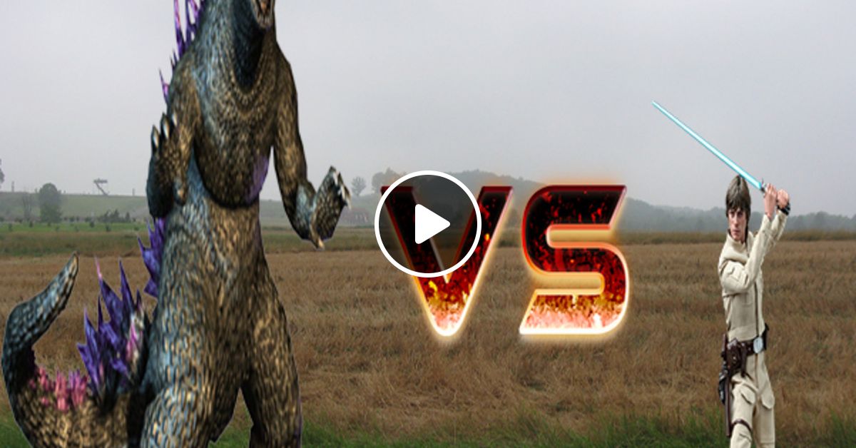 Debate: Godzilla VS Luke Skywalker by Indy Madness Bracket Challenge ...