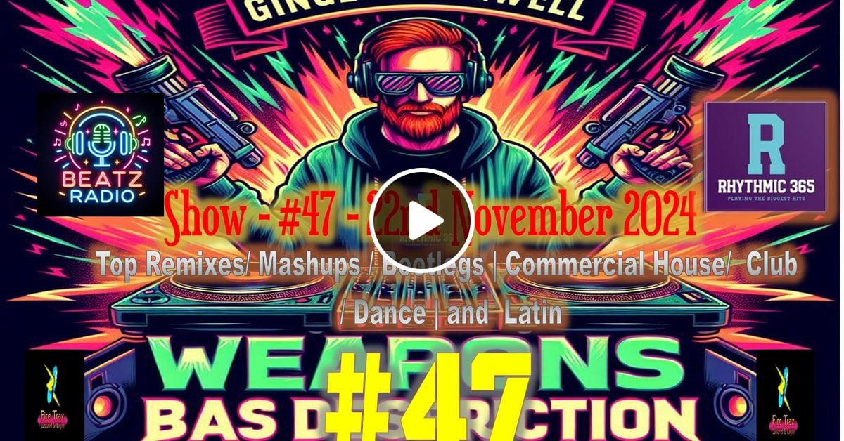 Dj Ginge Coldwell DJ Weapons Show #47 - 22nd November 2024 Patras ...