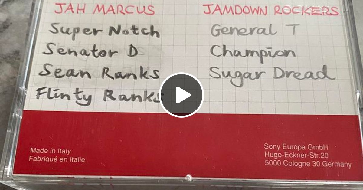 Jah Marcus v Jamdown Rockers@St Marys Edmonton London UK 4.10.1983 by ...