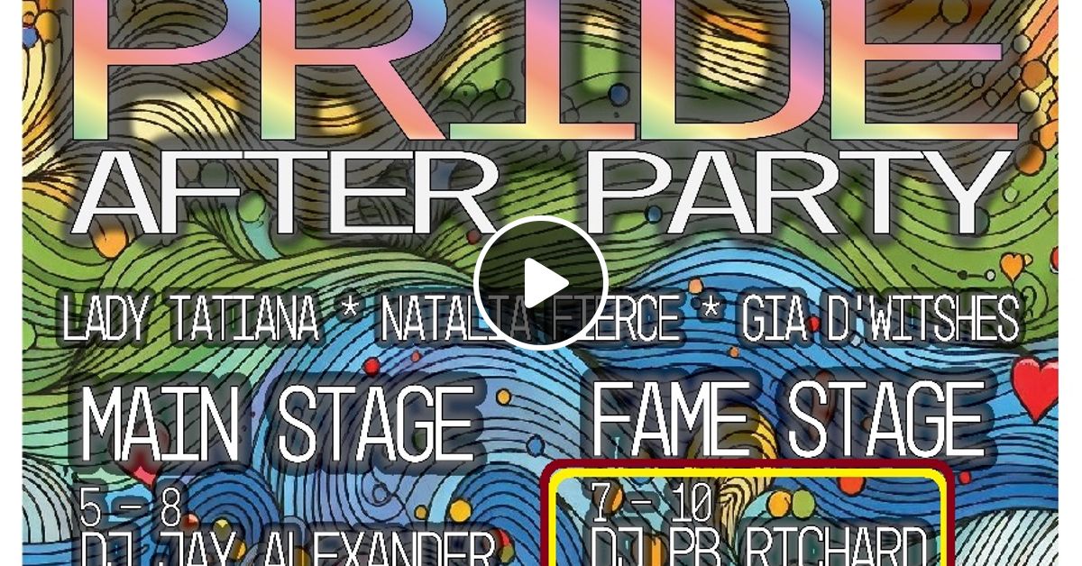 DJ P.B. Richard Recorded LIVE @ Fame Lounge/Eatery Holyoke MA RETRO Pride Set 06-21-2025 by P. B ...