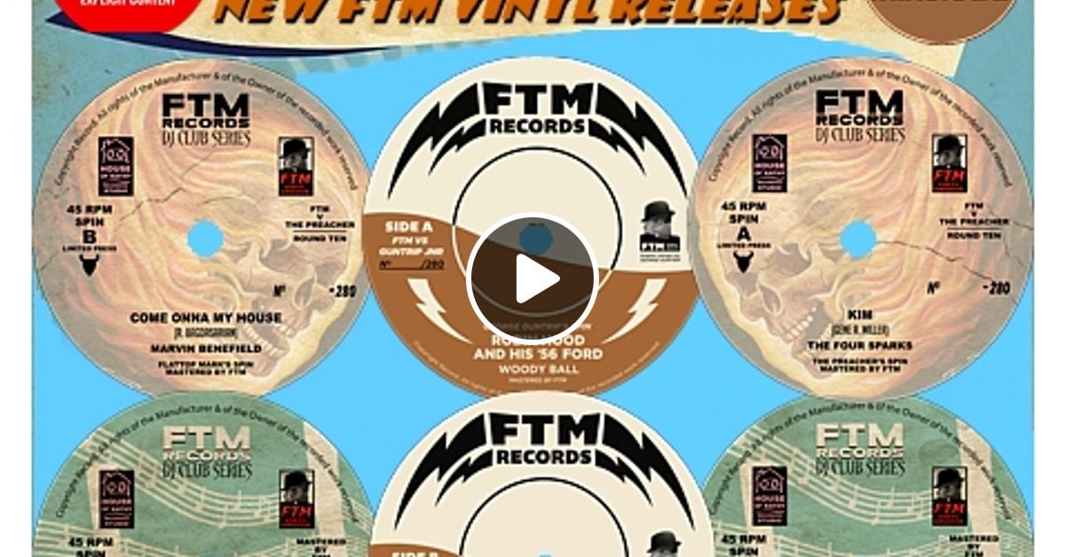 FTM IN THE GROOVE - UPDATE OF NEW FTM VINYL RELEASES PLUS MORE - by FTM - Flattop Mark | Mixcloud