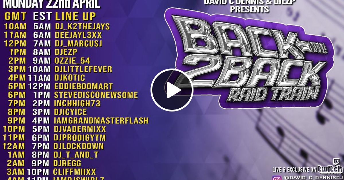 Back 2 Back Raid Train 23rd April 24 WRONG AUDIO! by InchHigh73 #CCC #HSM | Mixcloud