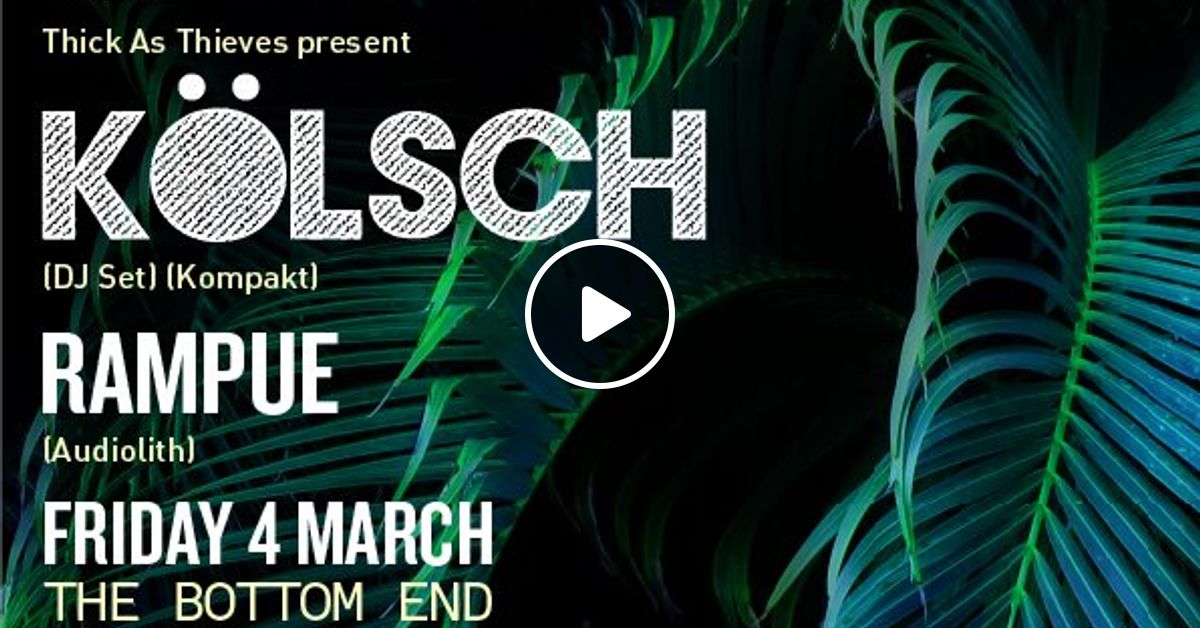 Kolsch - live at Bottom End (Melbourne) - 04-Mar-2016 by Progressive ...