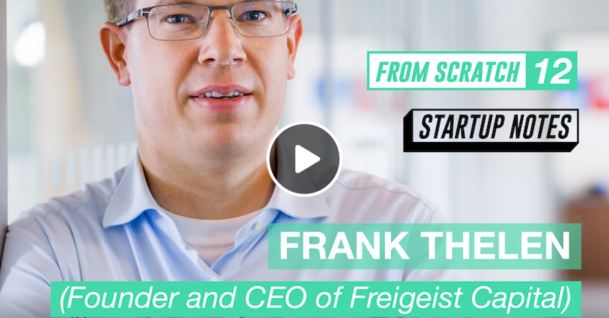 From Scratch 12 | Frank Thelen teaches how to design a sound exit ...