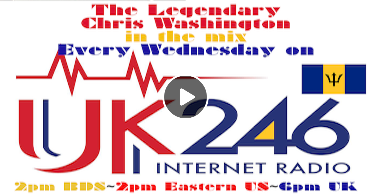 I Love Music Productions presents The Legendary Chris Washington on ...