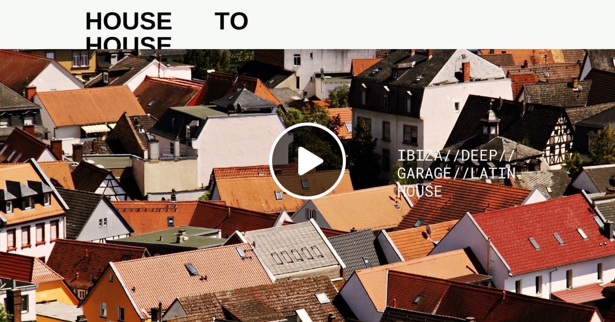 House Mix // House To House - Tye Morgan // VOL 2 by tyemorgan | Mixcloud