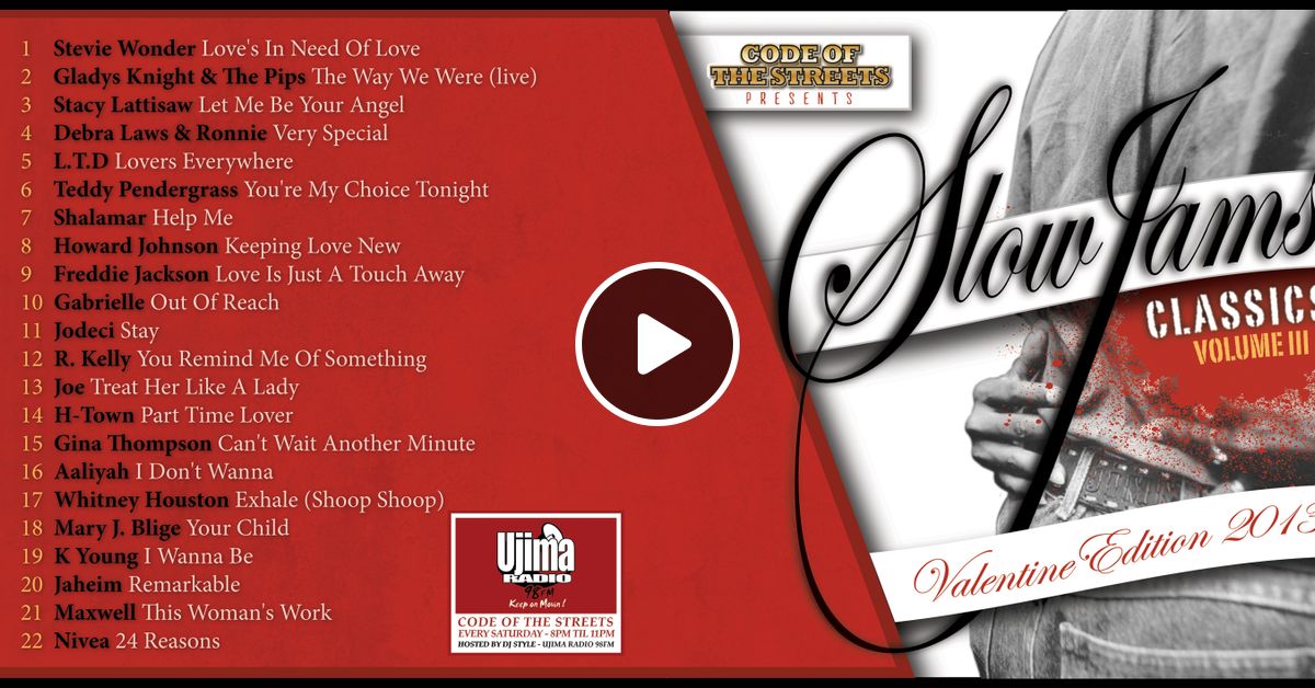 Slow Jam Classics Vol 3 by DJ Style | Mixcloud