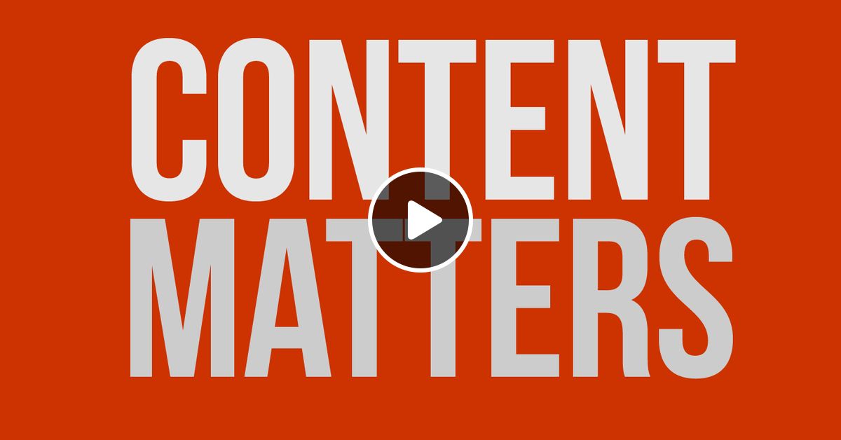 Content Matters ep14: Norwegian Cancer Society with Ida Aalen by Four-i's | Mixcloud