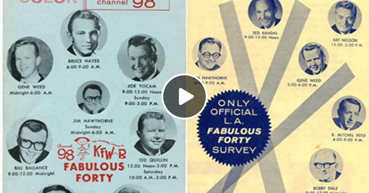 KMET 1972-11-11 B. Mitchel Reed; "KFWB: The Glory Years" by ...