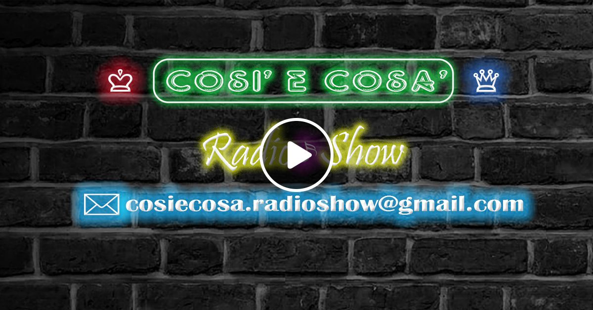2025-07-19 COSI' E COSA' con Theo & Stella by Stazione41 | Mixcloud