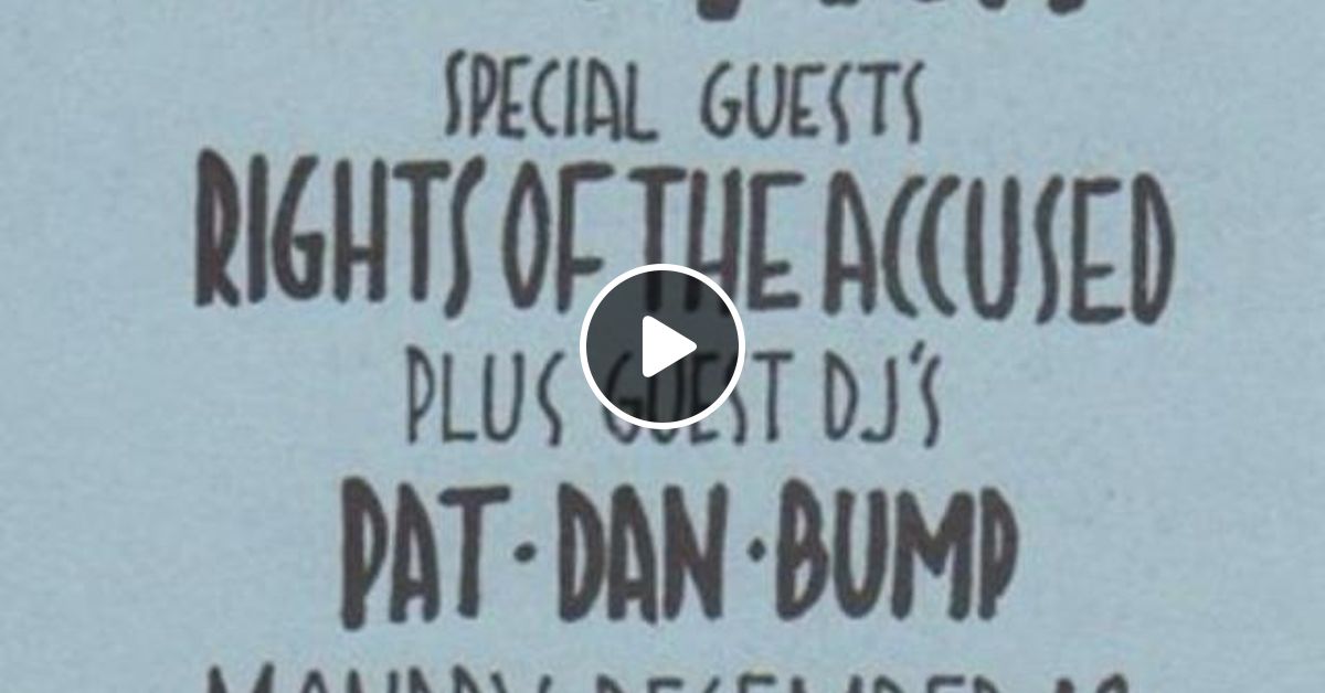 Dan Nigrin, Bump Stadelman, Pat Graziosi - DJ'ing pre-Ministry show ...
