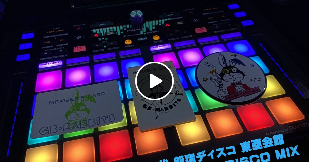 80年代 新宿ディスコ 東亜会館 GB･RABBITS DISCO MIX by DJ Shinohara | Mixcloud