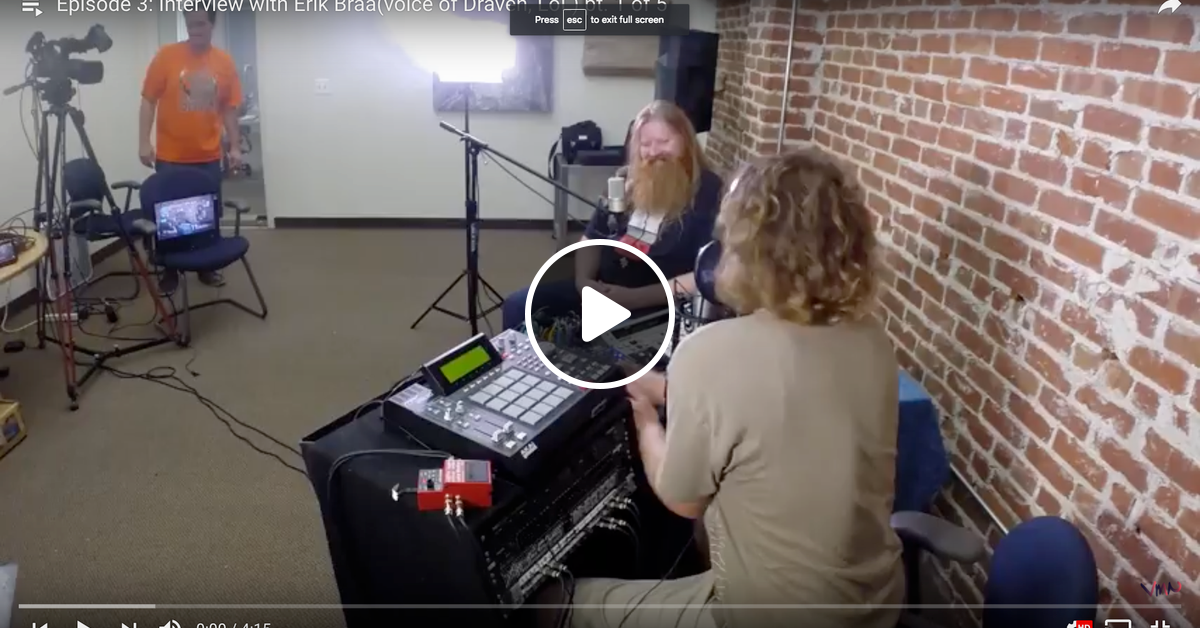Episode 3: King of the VoiceOver, ERIK BRAA, voice of Draven from ...