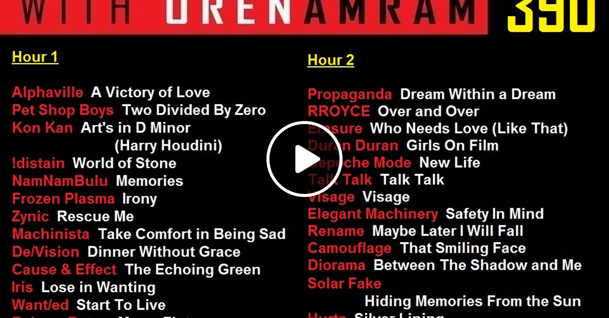 Synthesize Me #390 - 111020 - 1st album - 1st track special - hour 2 by ...