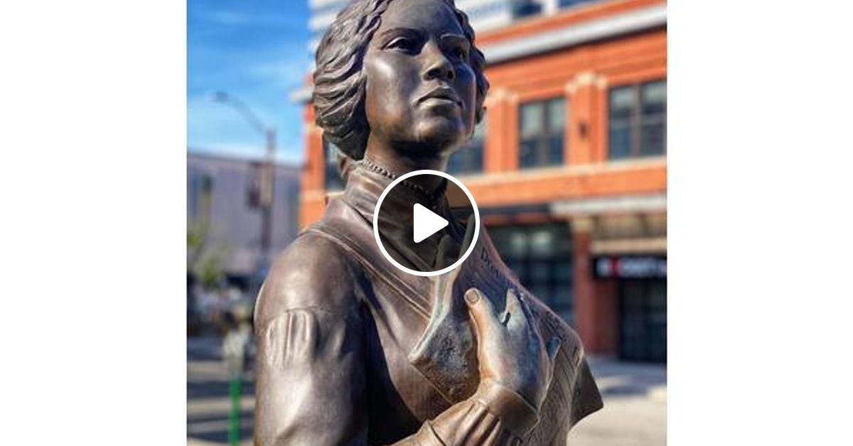 Black Abolitionist Mary Ann Shadd, Sculptor Donna Mayne and descendant ...