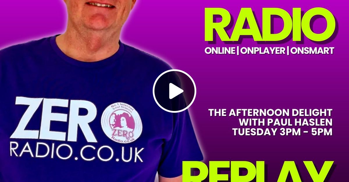The Afternoon Delight Show 6 May 2025. by Zero Radio | Mixcloud