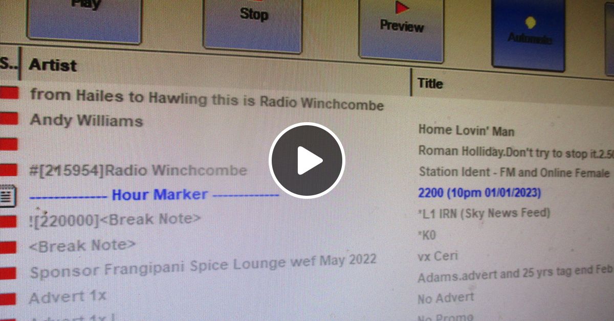 something a little bit different with Phill Bird - Sunday Jan 1st 2023 by Radio Winchcombe ...