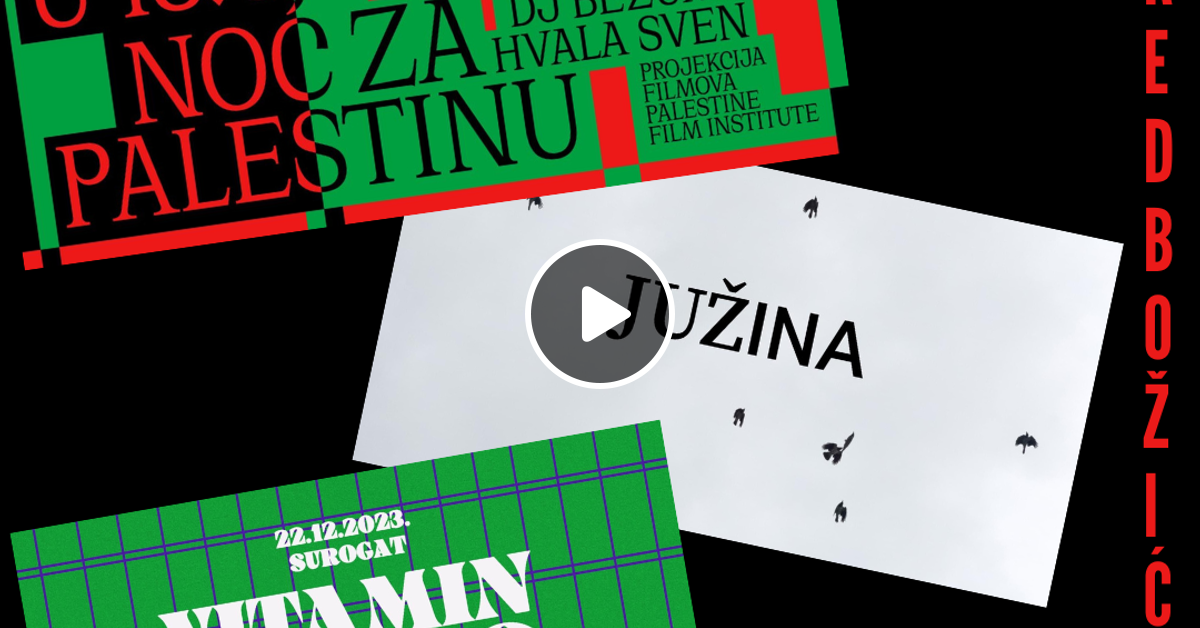 Kulturizacija 21. 12. 2023. - Noć za Palestinu + Maruška Mileta by ...