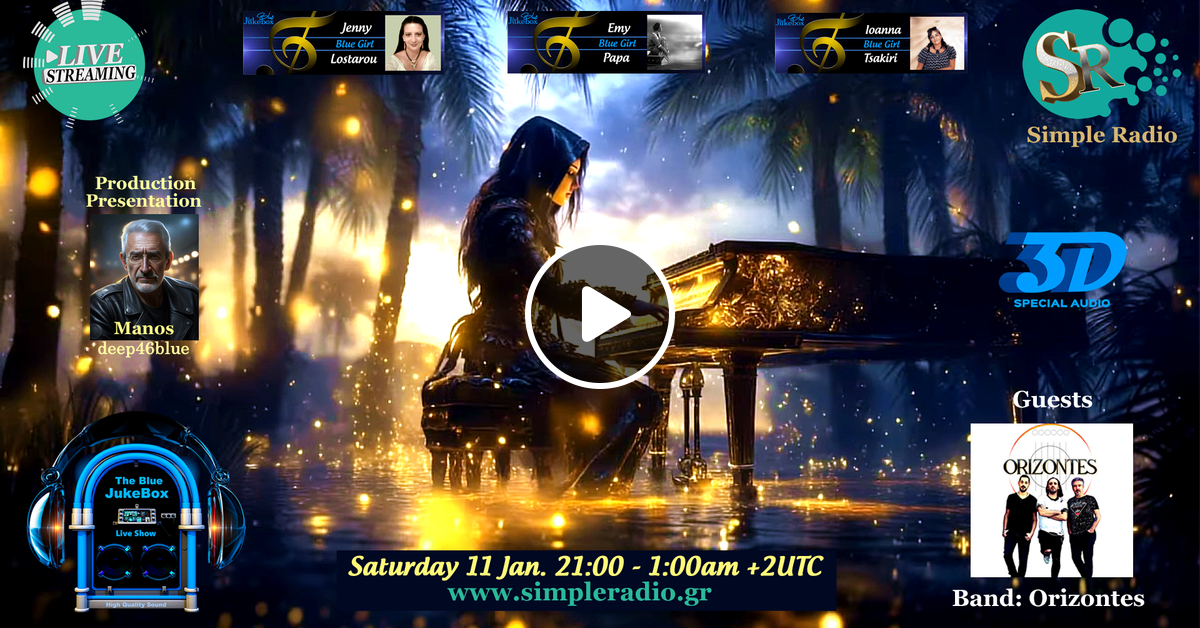 "The Blue JukeBox" Live Show - Jan. 11, 2025 by The Blue JukeBox | Mixcloud