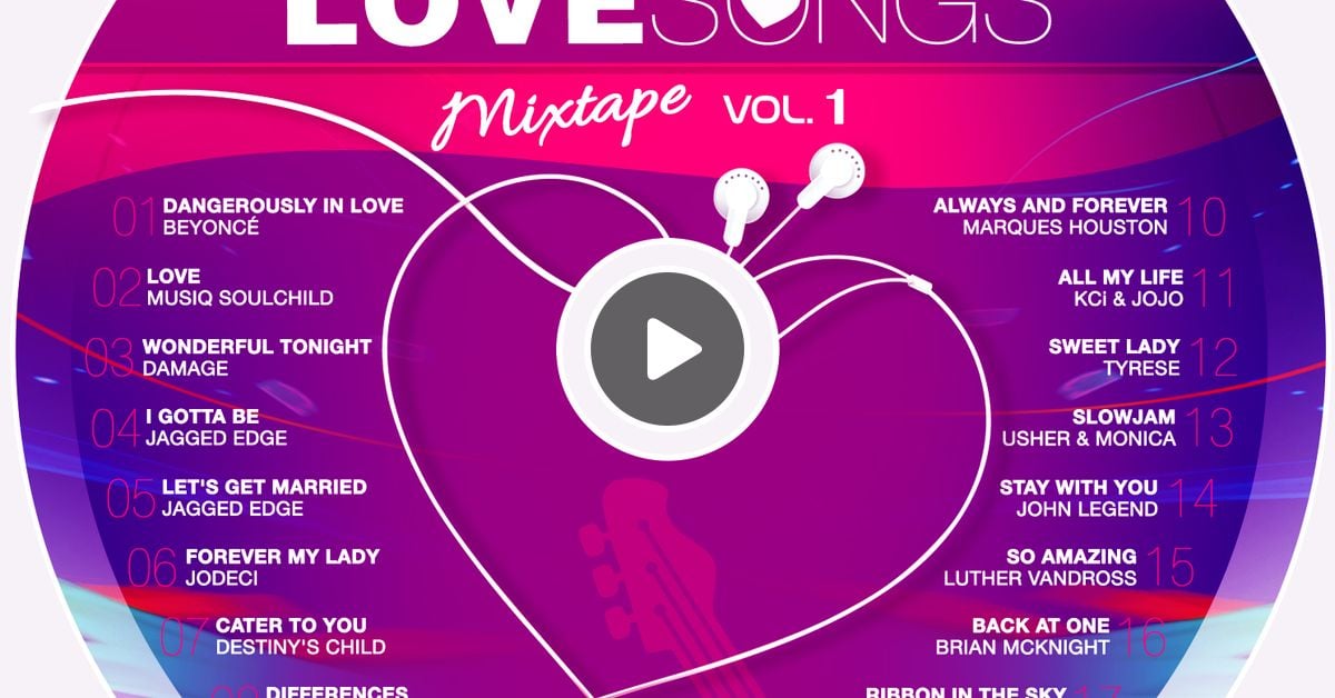 Your Favourite LOVE Songs Mixtape - Volume One by DJ MRI | Mixcloud