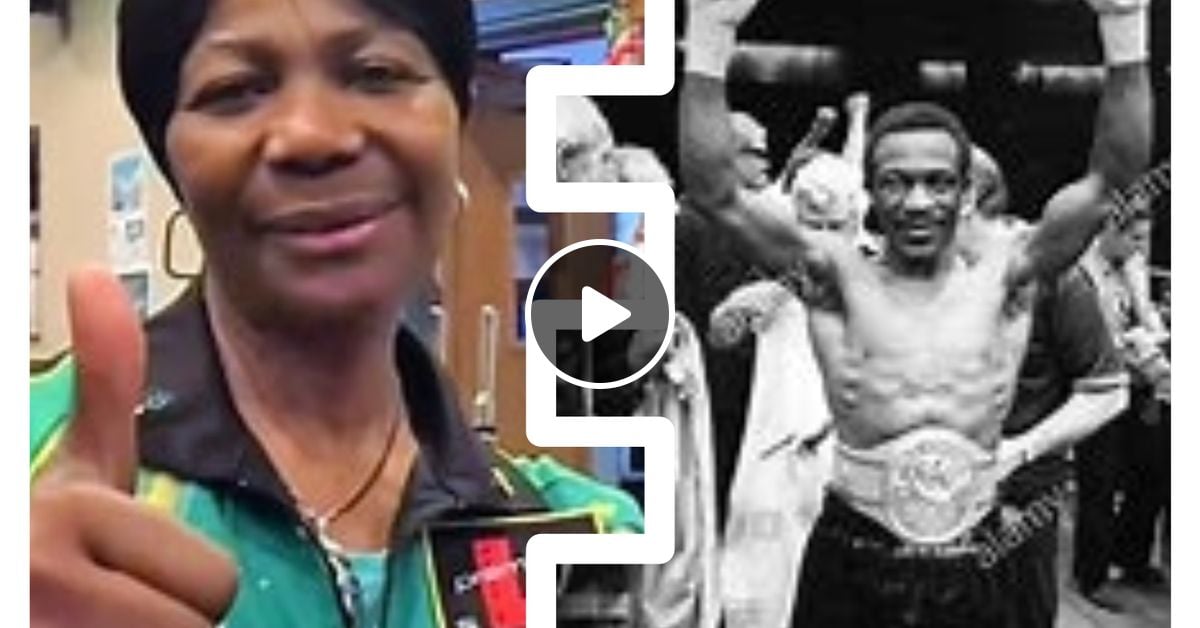 DENISE INTERVIEWS WORLD CHAMPION BOXER MAURICE HOPE AND WORLD CHAMPION ...