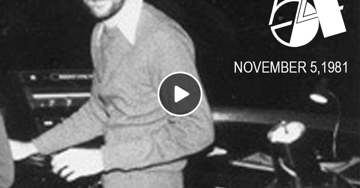 Roy Thode recorded live at Studio 54 NYC November 5, 1981 by Roy Thode ...