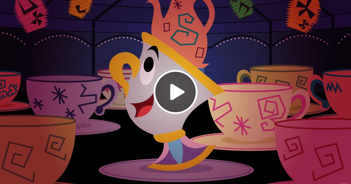 TEA PARTY OVER A MAGICAL PUMPKINHOUSE - Animated Dreamworlds by The ...