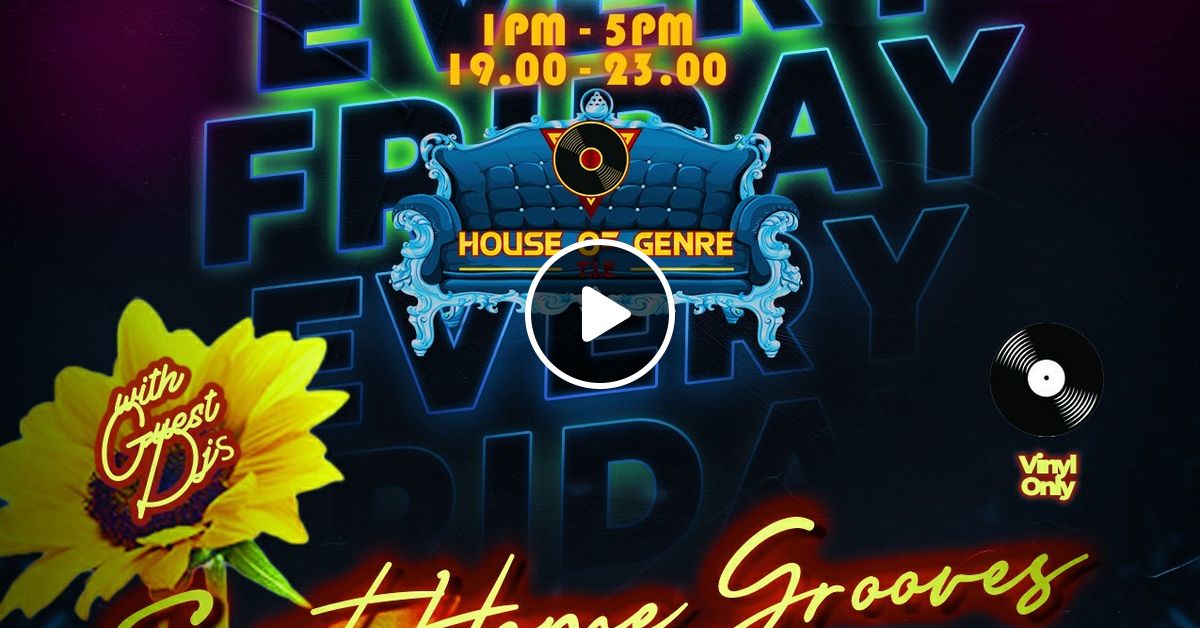 house of genre Sw33t h0me gr00ves live vinyl session w. R@ff'nMijki ...