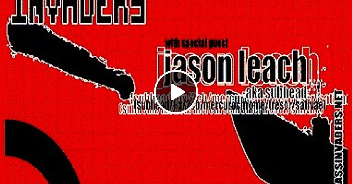 Jason Leach aka Subhead (Live PA) @ Bass Invaders - Fury Murrys Glasgow ...