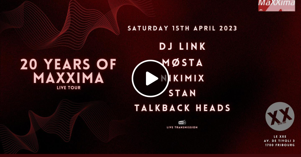 Maxxima Live 20 ANS Café XXe 15-04-2023 part 1 by MaXXima | Mixcloud