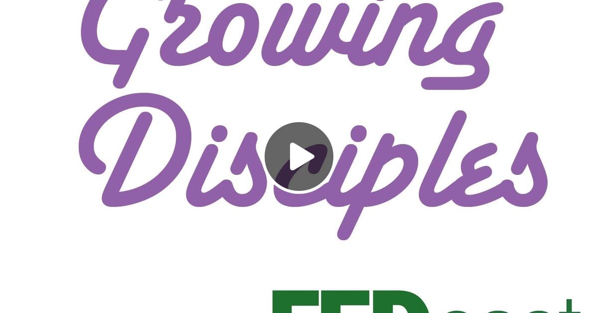 Growing Disciples - Rev Stu Cameron, Newlife Uniting Church. Part 1 by ...