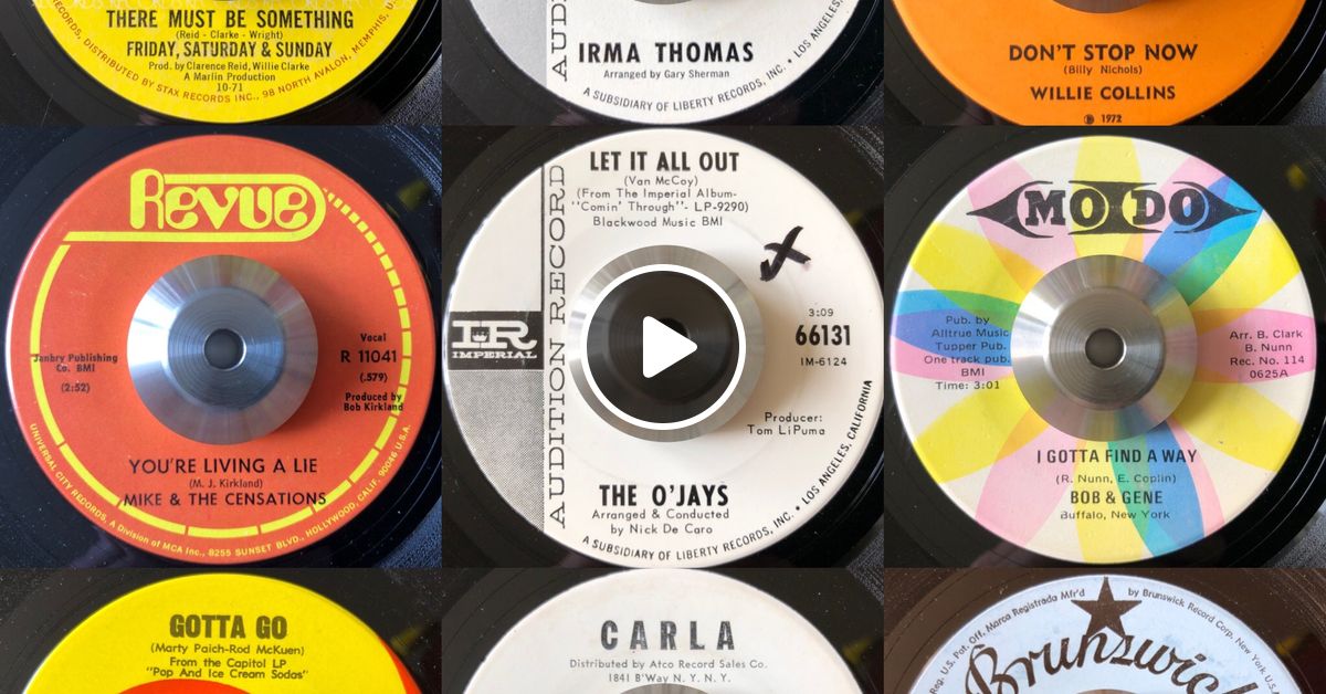Let It All Out - 60s & 70s Soul by Jan Hjalmarsson | Mixcloud