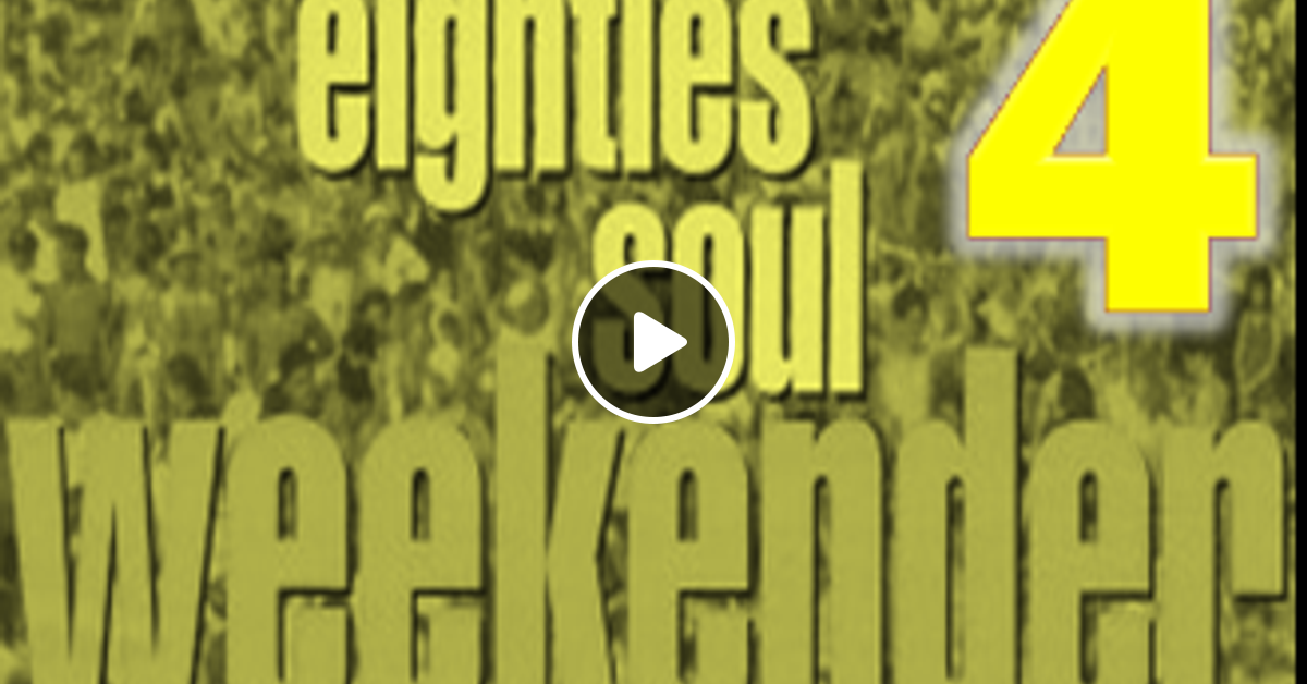 80's SOUL WEEKENDER: 4 by RPM | Mixcloud