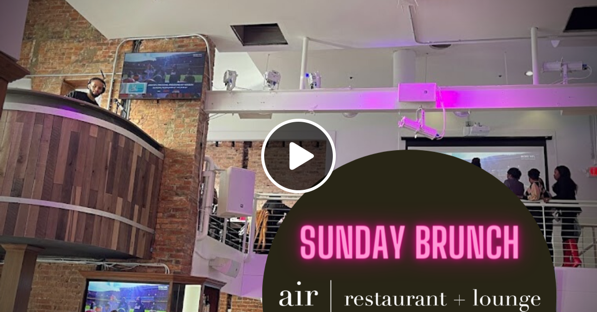 LIVE from AIR Lounge DC Sunday Brunch 6-16-2024 by DJ Reece | The Only ...