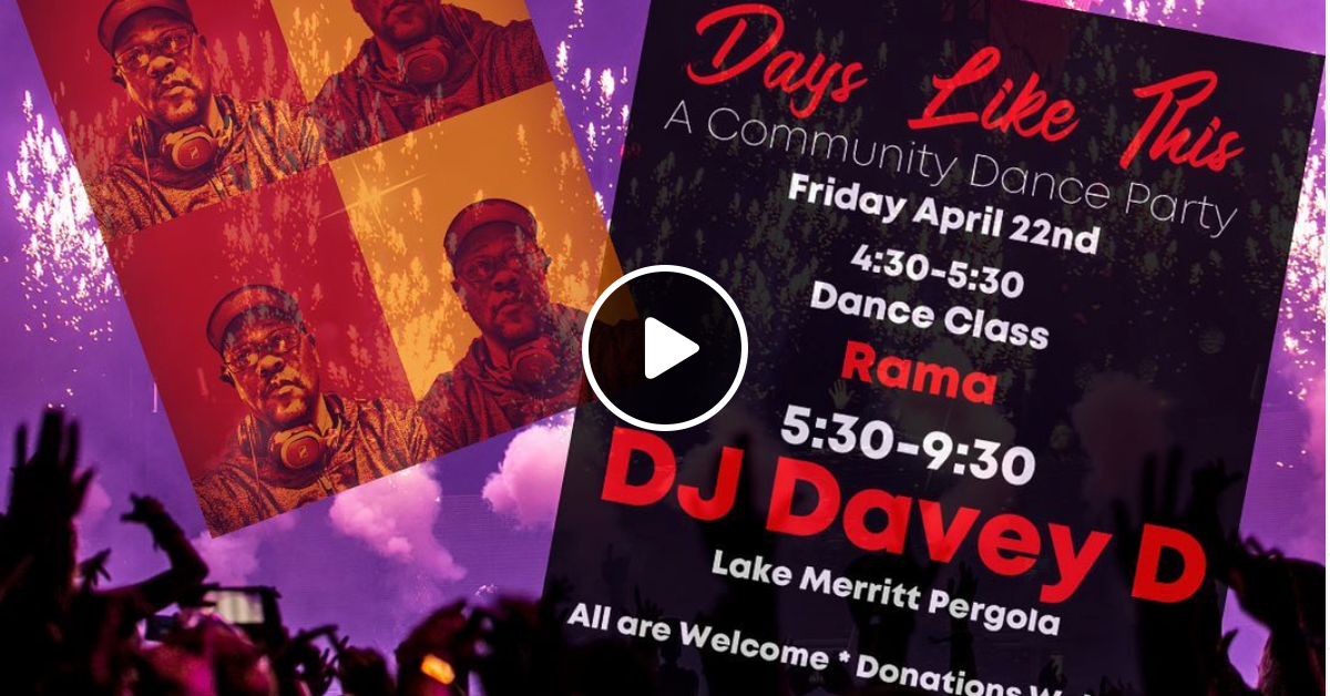 Days Like This House Set w/ Davey D pt1 by Dave 'Davey D' Cook | Mixcloud