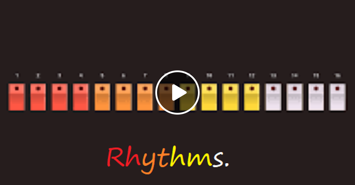 Rhythms. 16 by Mark Holden | Mixcloud