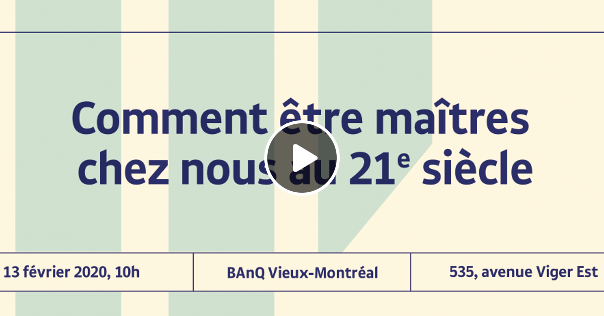 Panel 1 « Dépossession » un concept utile ? - Intervention #2, Daniel ...