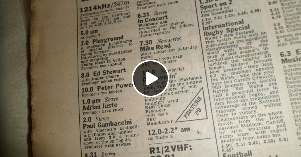 BBC Radio One Peter Powell by Stephen Potter | Mixcloud