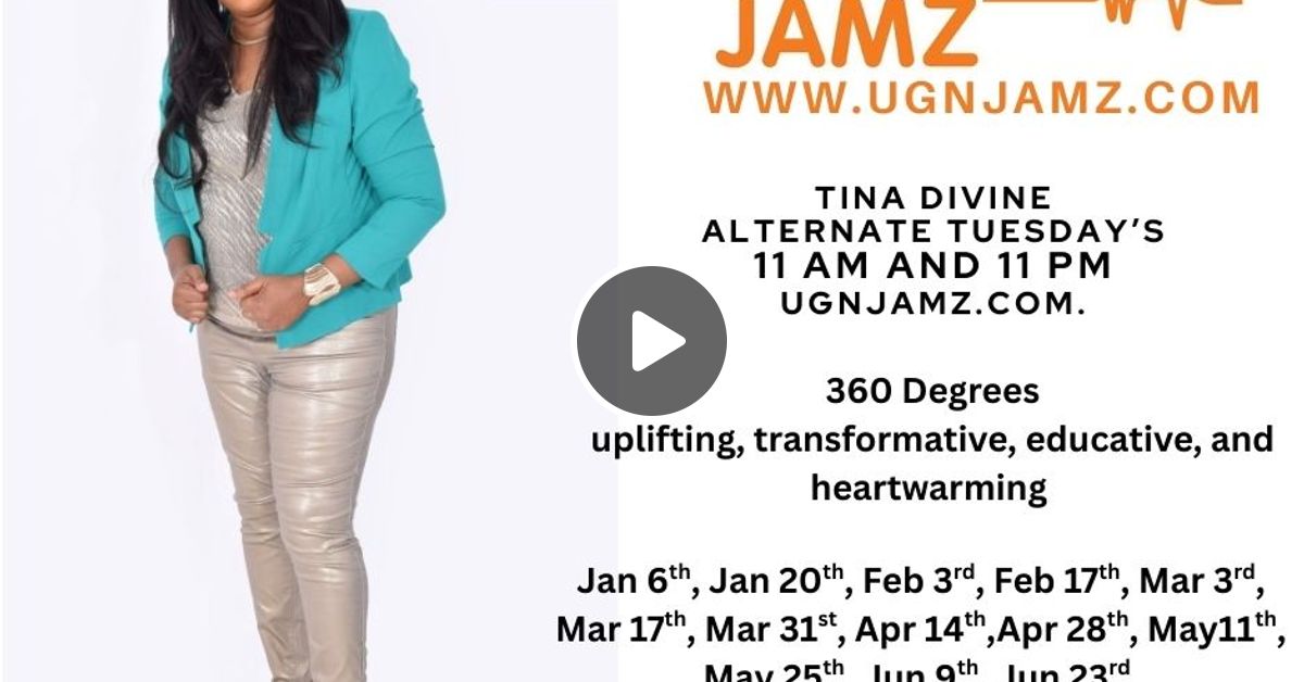 Tina Divine 360 Degrees Jan 6th (2026) EP1 by UGN MEDIA LIMITED | Mixcloud