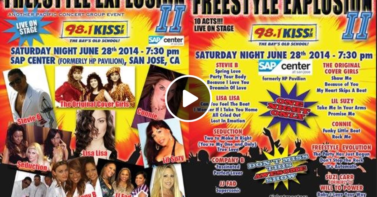 SUPER FREESTYLE EXPLOSION II MIX by DJ Looney Tunes | Mixcloud
