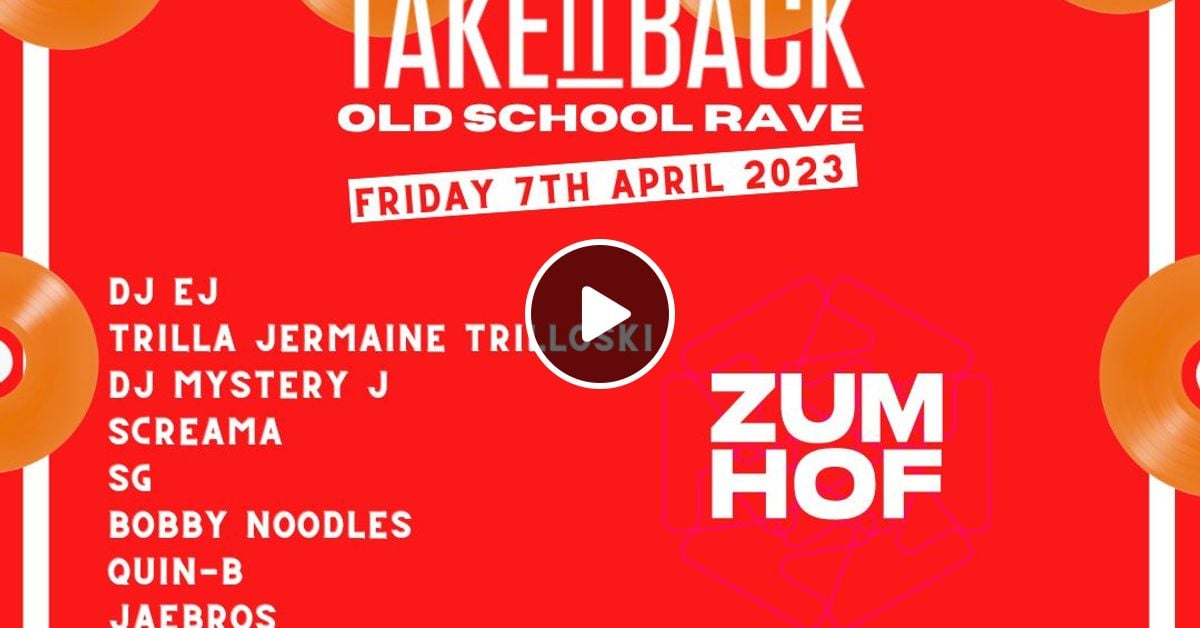 Bassline 4x4 Niche - Take It Back Rave 7th April Skiddle.com by SAT 7TH ...