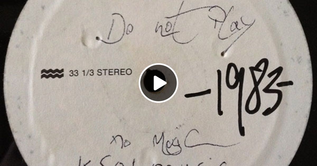 Radio Archive-KSOL1983 (DJ Cameron Paul) by Mastermixcrew | Mixcloud
