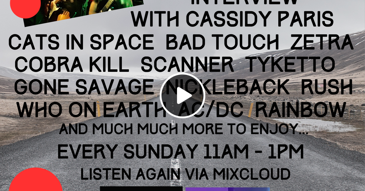 ROCKBOX RADIO SHOW featuring Cassidy Paris Interview - Dec 3rd 2023 by ...