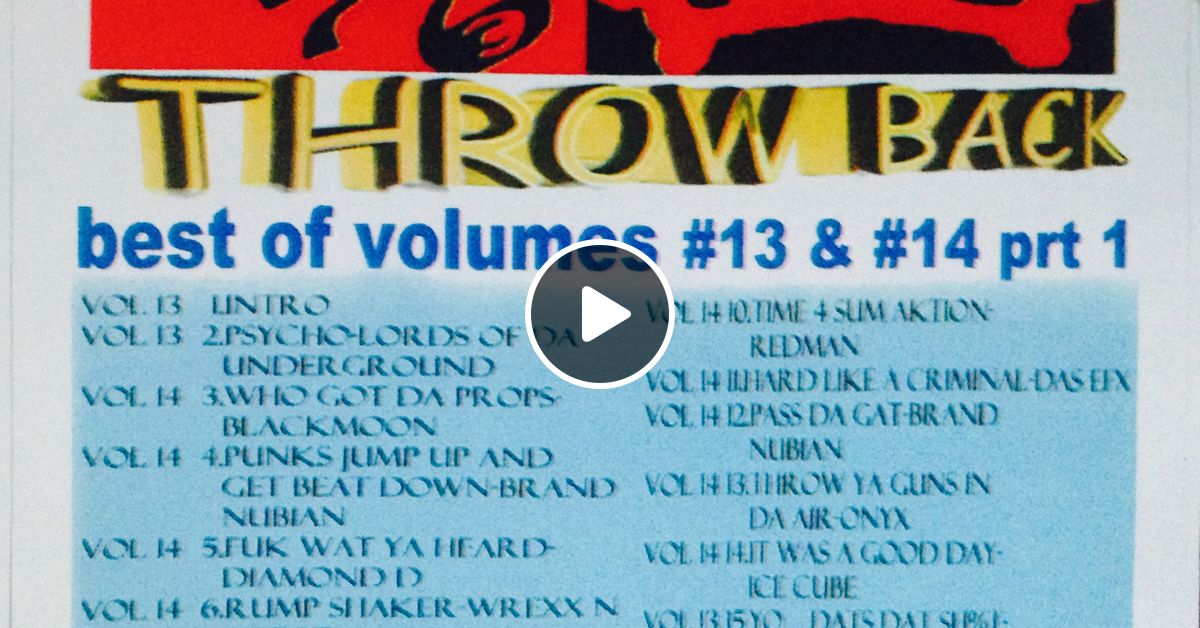 DJ Rei Double R & G-Bo The Pro Throwback #13 & #14 " Part 1 " by J.Nickelz ( Frontrow E.N.T ...