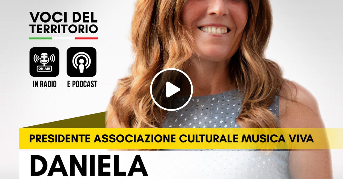 Voci del Territorio - Daniela Benedini by Radio Bellla&Monella | Mixcloud